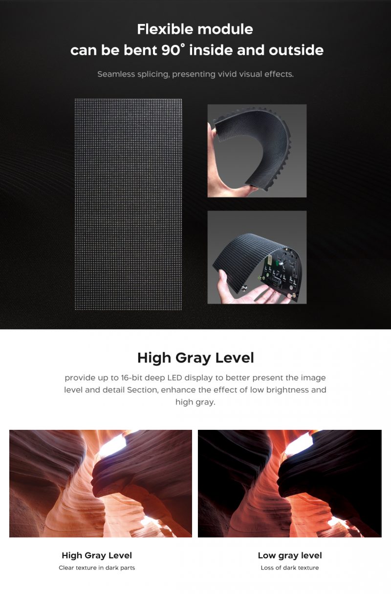 Indoor soft LED module, creative screen - MAXTOP LED Display