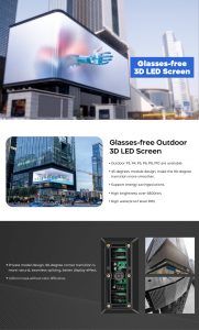 3D advertising LED display - MAXTOP LED Display