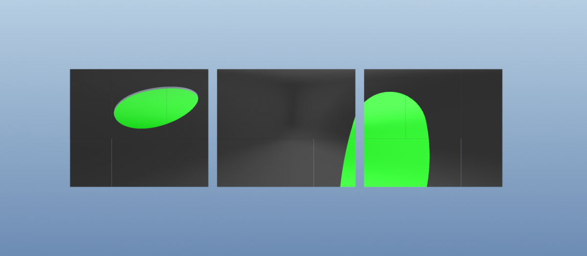 Tunnel LED screen for True Digital Park