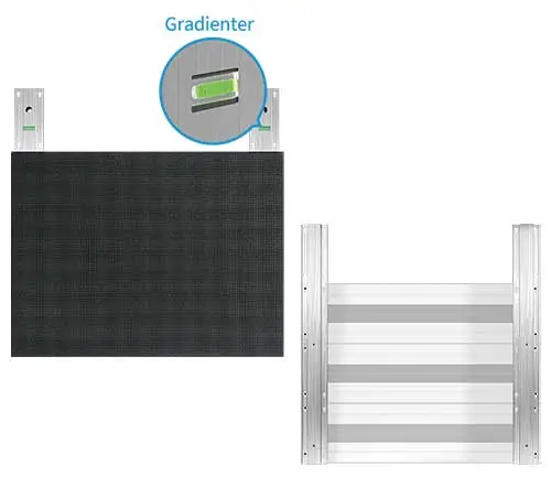 Ultra thin LED panel, mounted without structure - MAXTOP LED Display